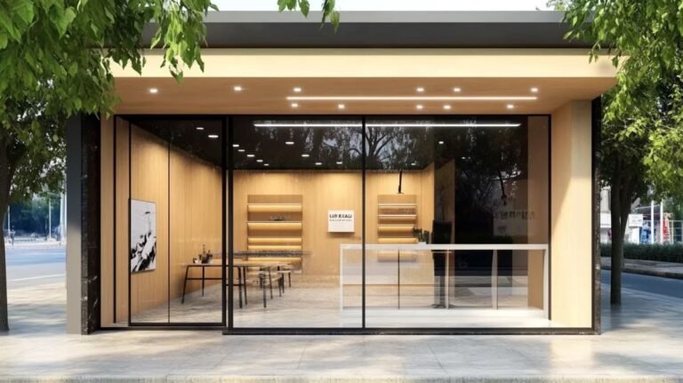 10 Retail Shop Front Elevation Design for Modern Stores - Spruce Styles